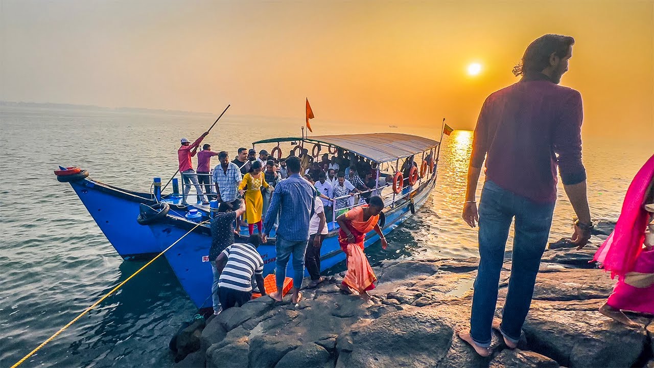 Malthi Island Boat Ride 🙏 | Kodavoor Shankaranarayana Temple | Beauty ...