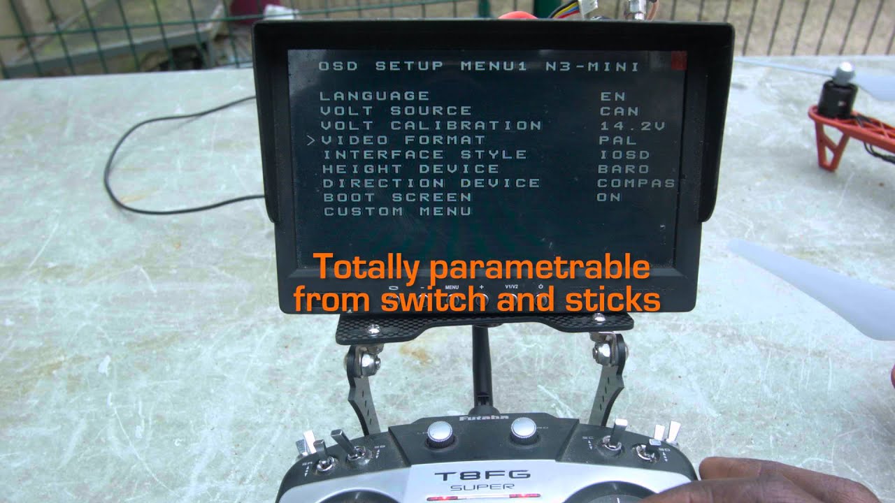 FFOSD n3 mini osd - presentation - YouTube