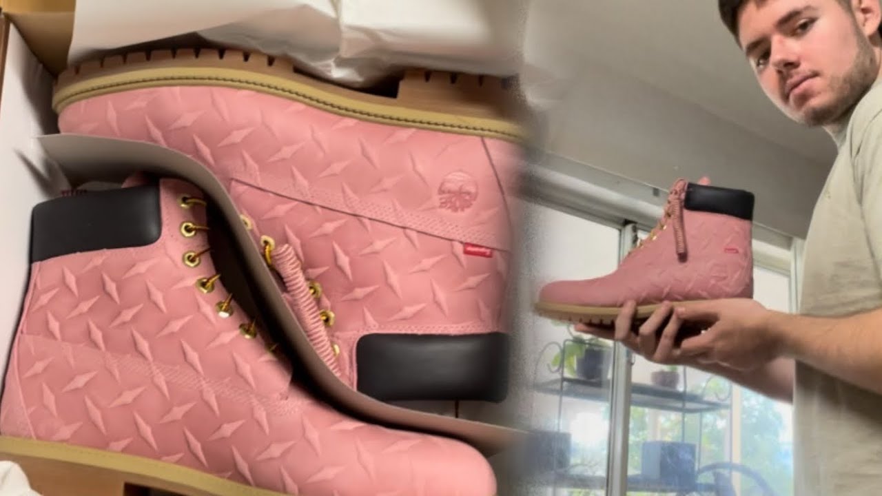 How good are the Supreme Diamond Plate Timberland Boots? Detailed ...