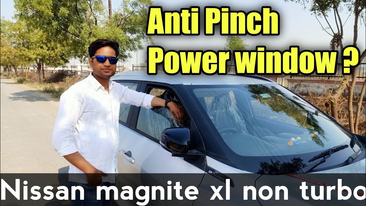 Anti pinch power window in nissan magnite ll क्या nissan magnite me ...