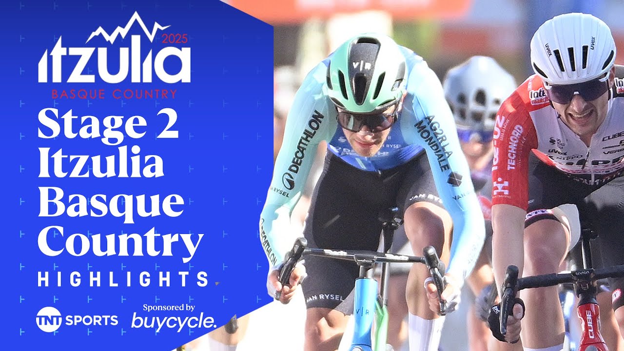 STORMS TO VICTORY 💨 | Men's Stage 2 2025 Itzulia Basque Country Race ...