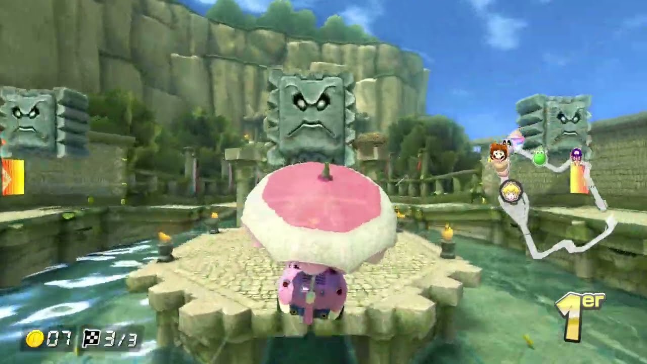 Mario Kart 8 Thwomp Ruins Mario Kart 8 Deluxe Shortcuts And