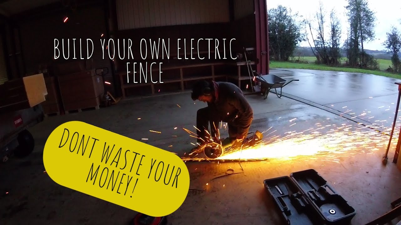 How to make your own Electric Fence Corner Posts - DONT SPEND MONEY ON ...