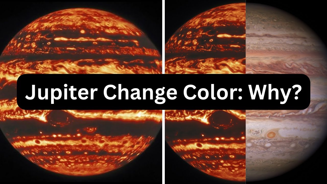 Why Jupiter Changes Color? | Jupiter Color Change Mystery solved | # ...