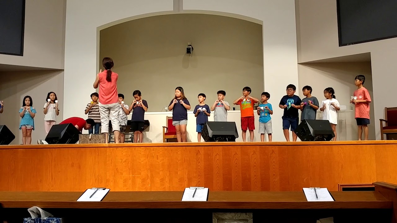 Aiden Handbell practice 090719 - YouTube