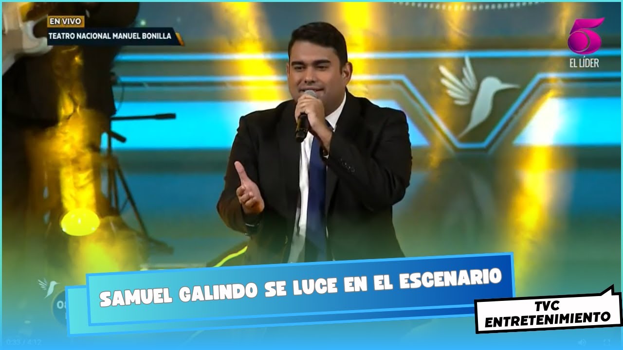 Gran interpretación de Samuel Galindo con la canción "Pienso en Ti ...