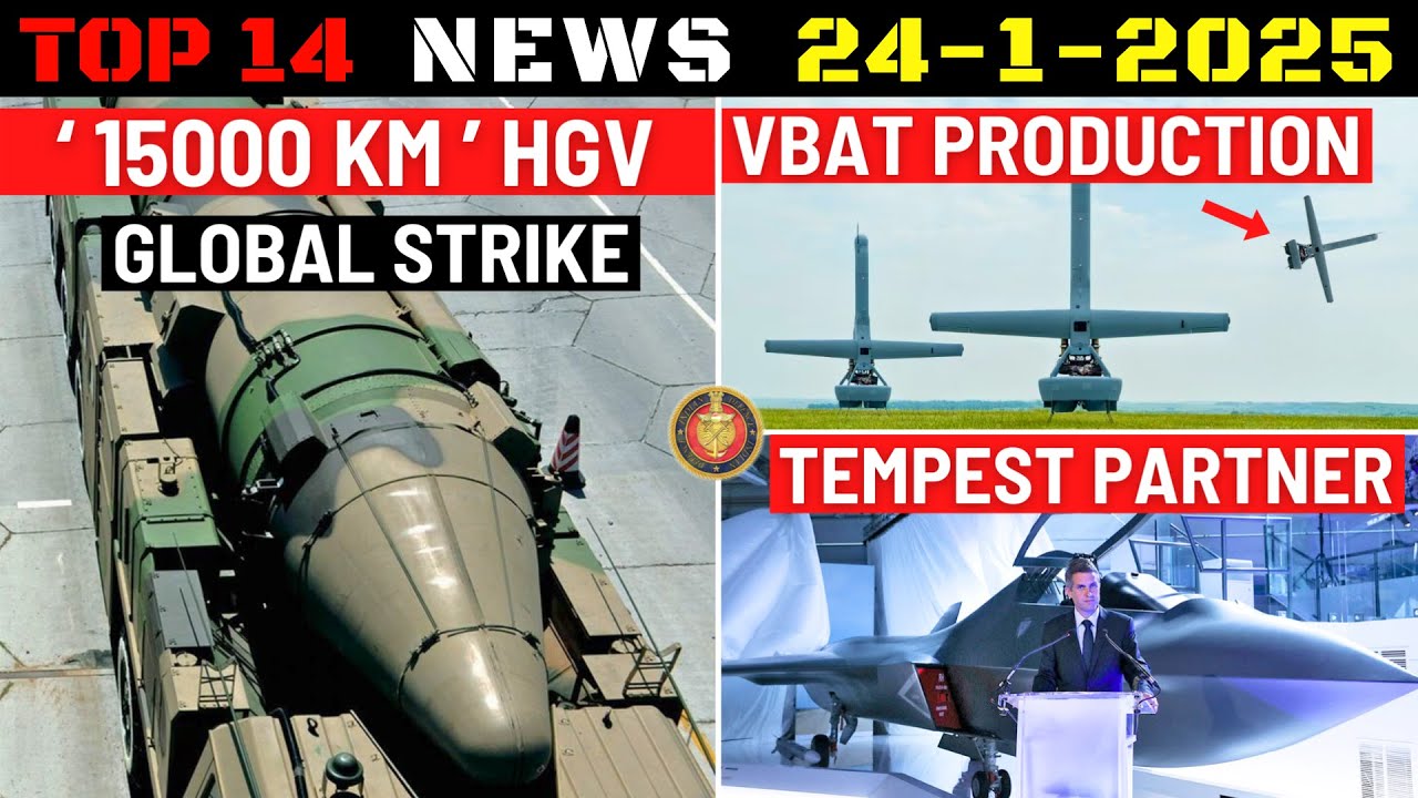 Indian Defence Updates : 15000 Km Hypersonic Glide Vehicle,VBAT Drone ...