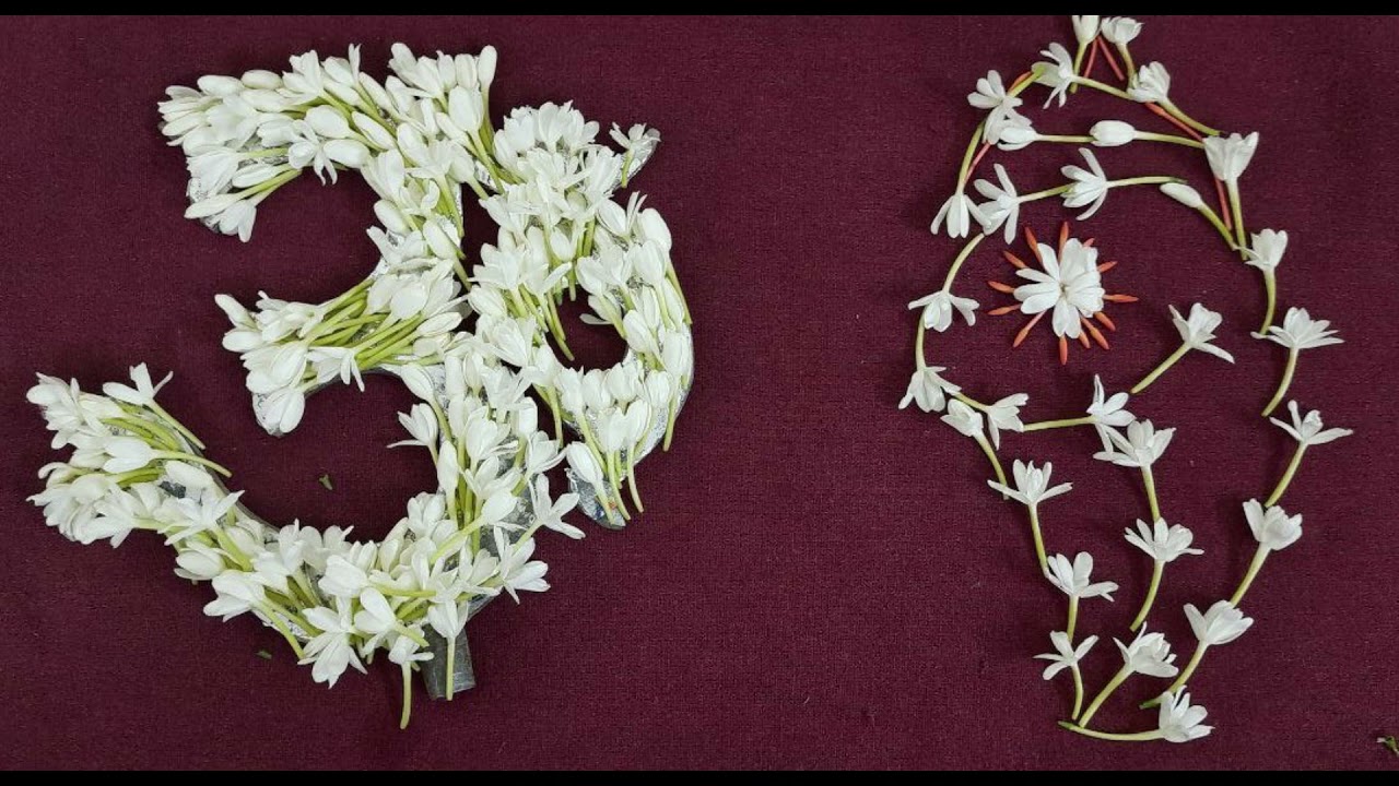 flower decorations for lord shiva - YouTube