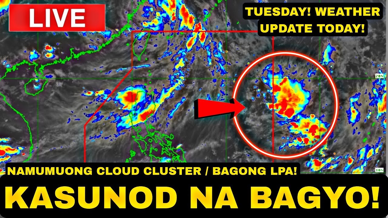 Tuesday! JULY 08,2025 BAGYO UPDATE May Bagong BAGYO NA PARATING ...