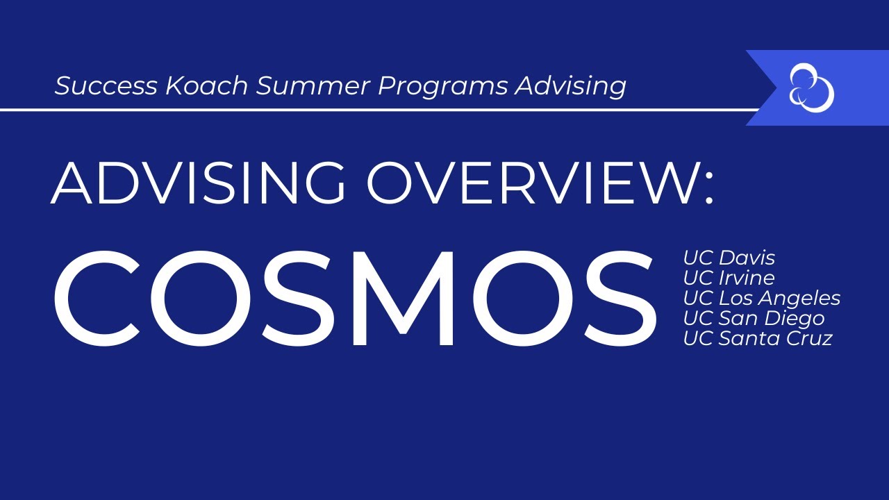 UC COSMOS Overview - YouTube