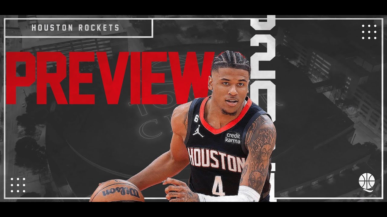 NBA Preview 2023-2024 - HOUSTON ROCKETS - YouTube