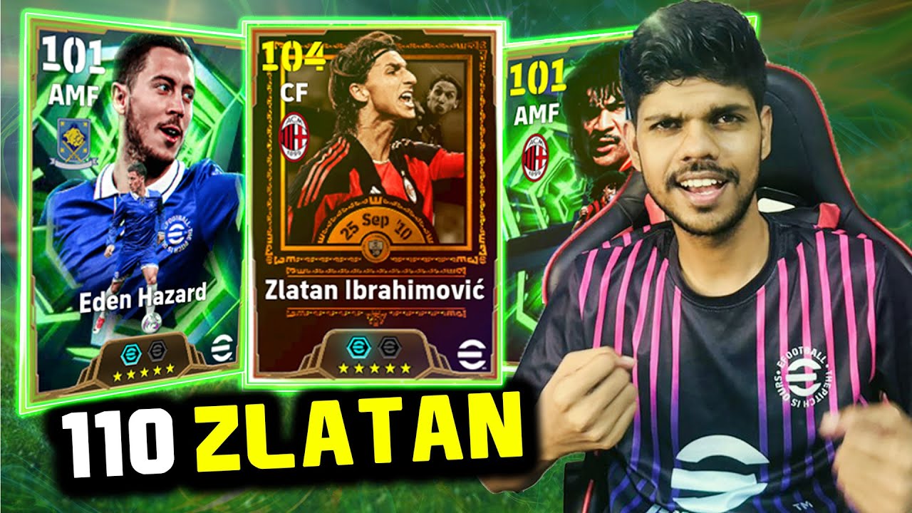 110 Zlatan 107 Hazard Pack Open #efootball26 - YouTube
