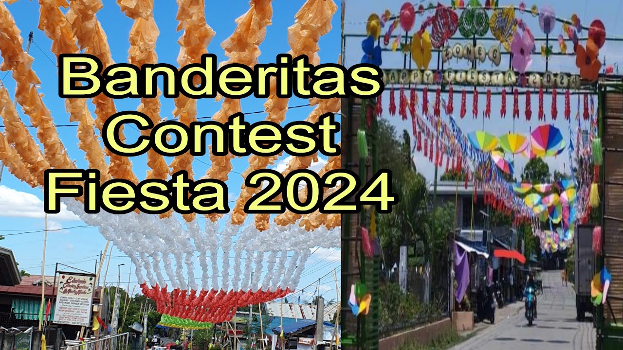 Street Banderitas /Pagandahan ng Banderitas sa Barangay/Fiesta2024 ...