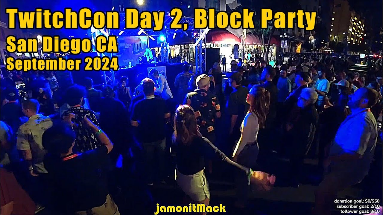 Block Party • TwitchCon Week Day 4 • FULL RAW VIDEO - YouTube