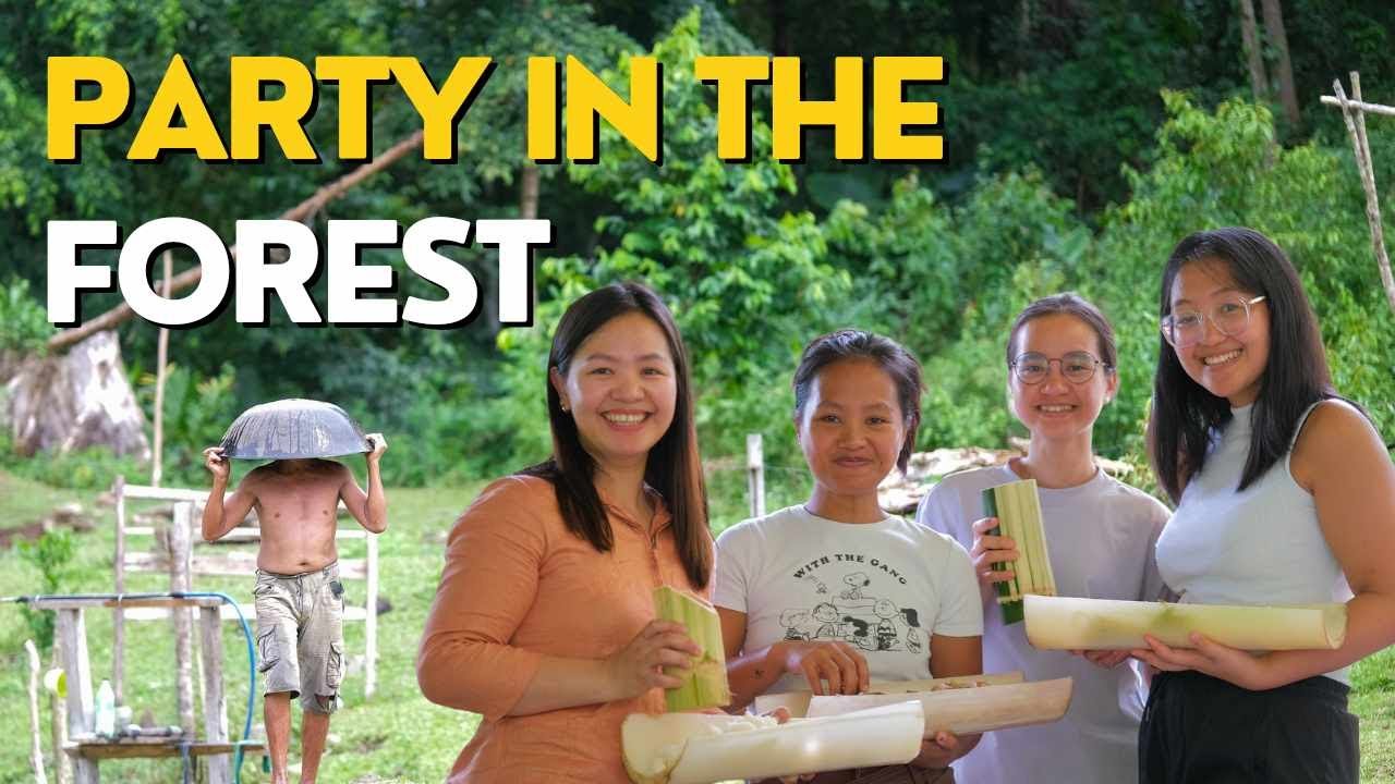 Simple Province Life | Traditional Party & Foraging Wild Herbs | Mt ...