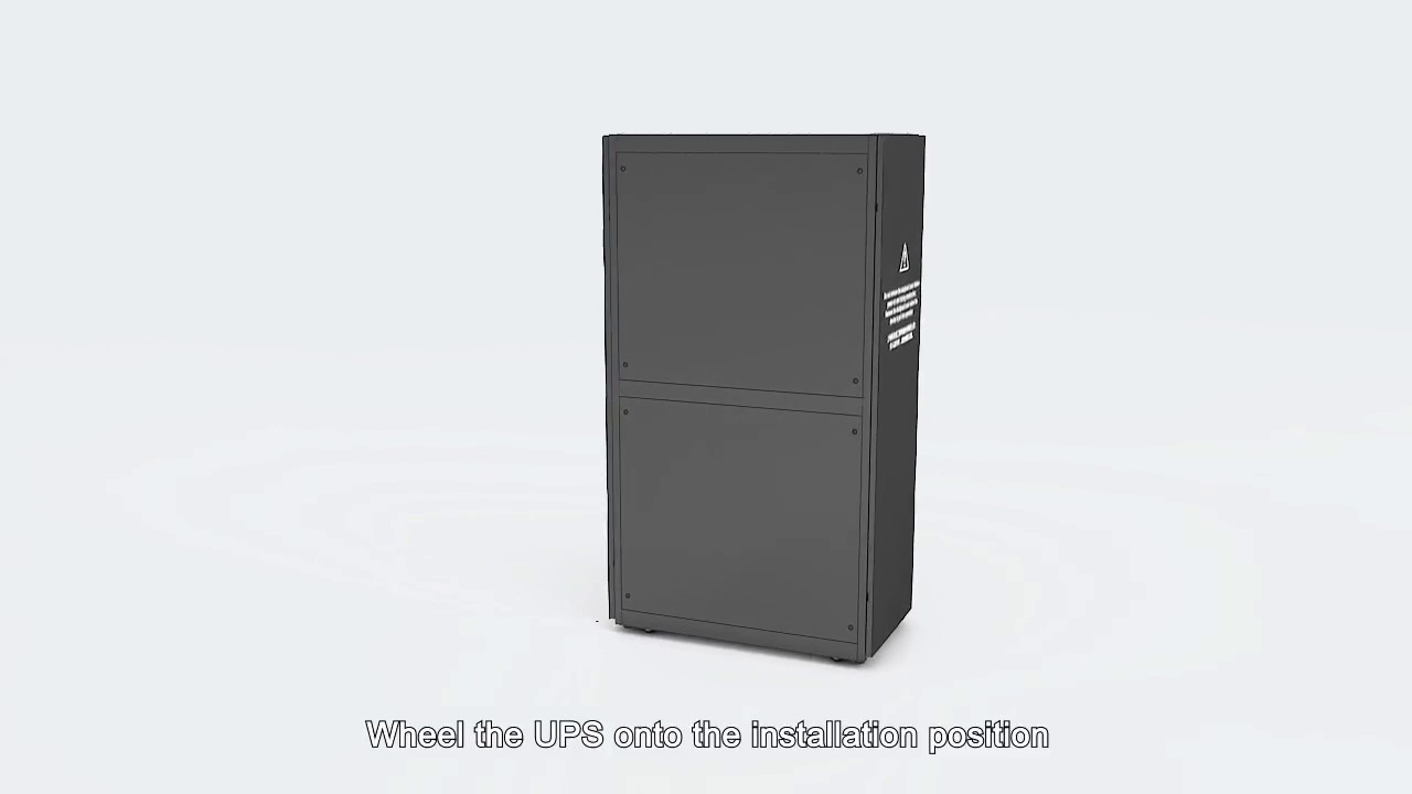Huawei UPS5000-E-(25 kVA-75 kVA)-BF: 02 Installing the UPS Cabinet ...