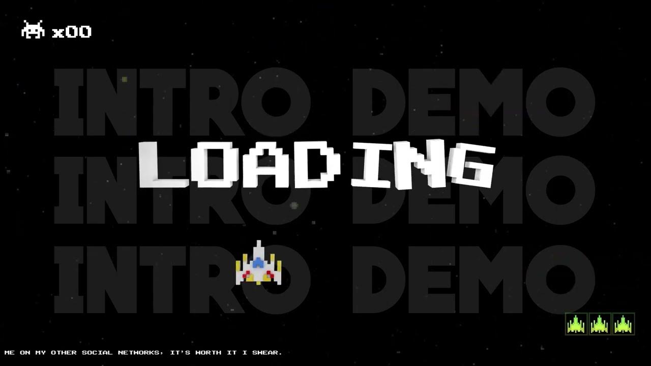 Spaced invaders intro demo - YouTube