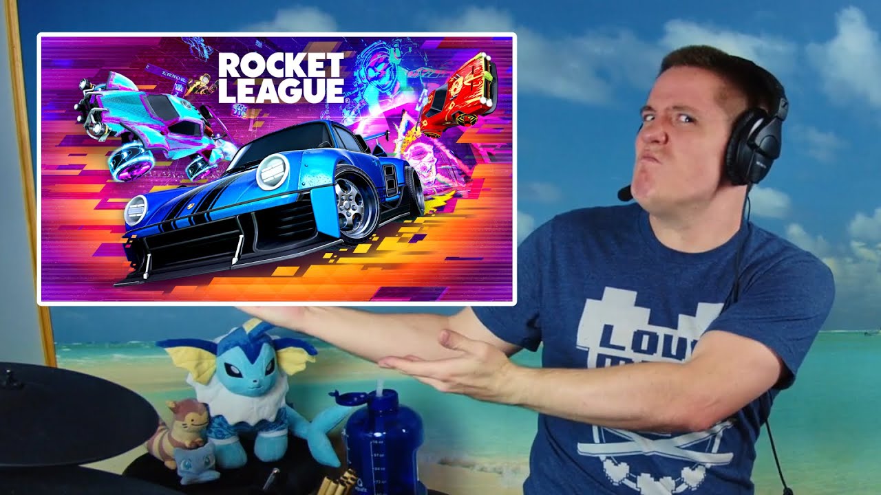 The Rocket League Intro Song On Drums! - YouTube