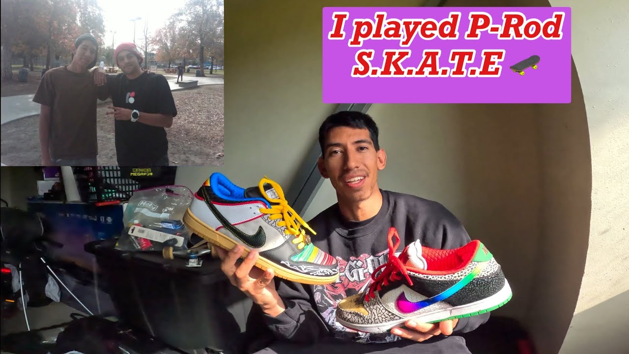 Skating the Nike SB What the P-Rods - YouTube