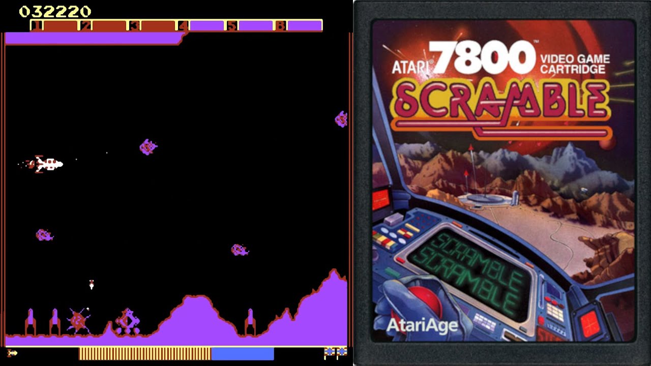 Scramble [Atari 7800] - Atari Homebrew Brilliance + Talk About The ...