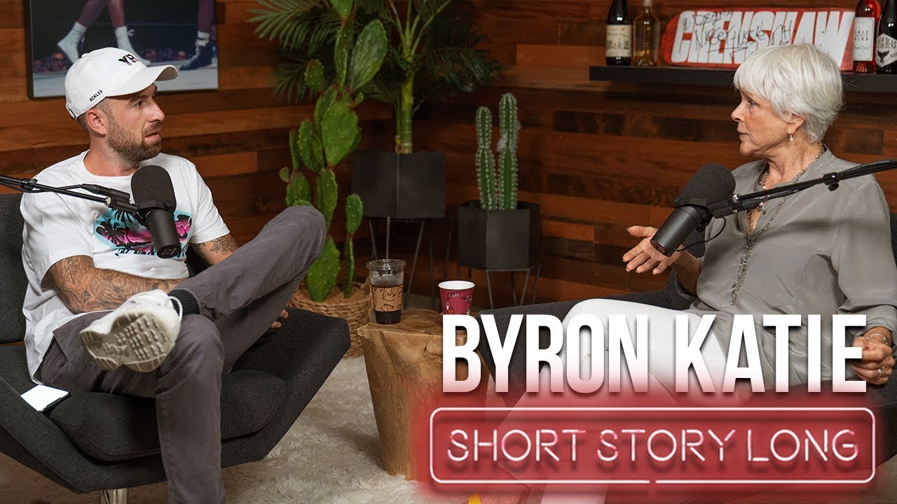 DRAMA LEARNS HOW NOT TO BE NEGATIVE WITH BYRON KATIE | Short Story Long ...