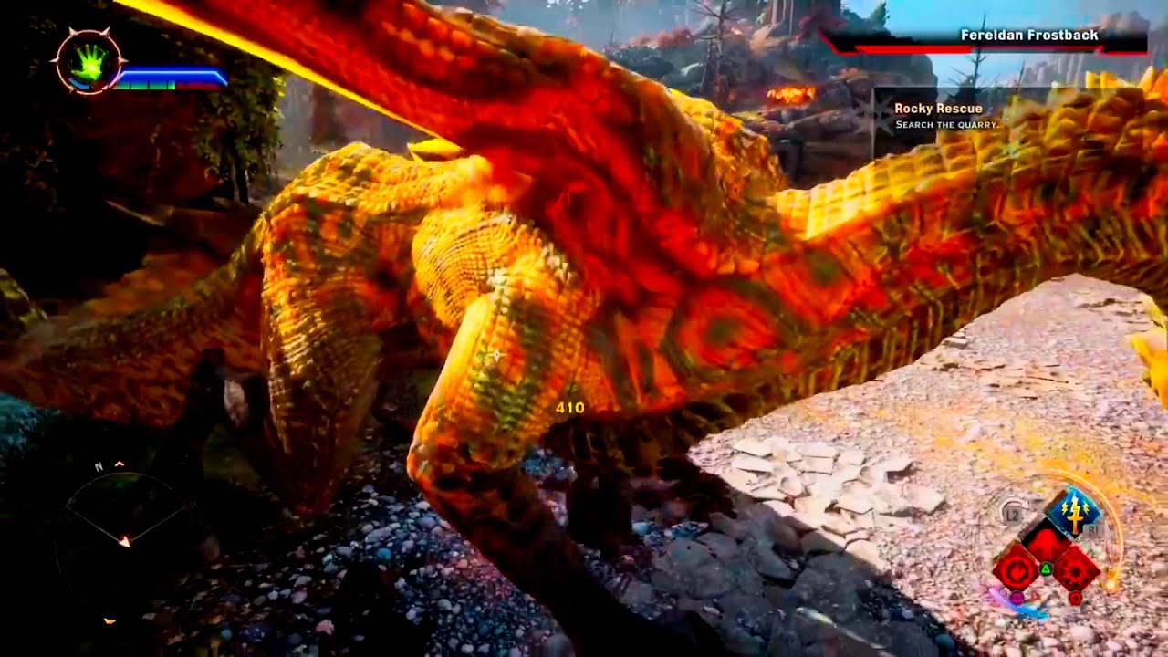 Nightmare Fereldan Frostback solo kill - YouTube
