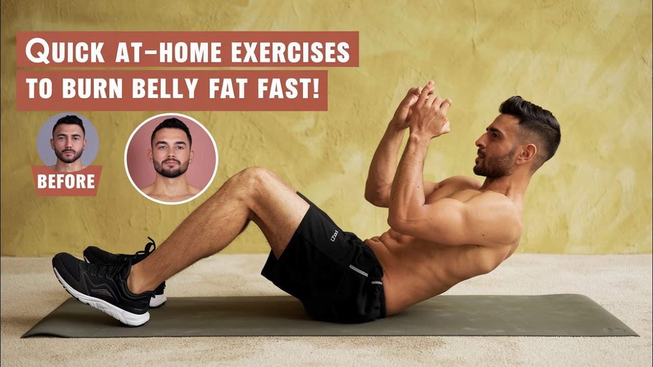 5-Minute Side Ab Workout to Shrink Waist | Quick At-Home Exercises to ...