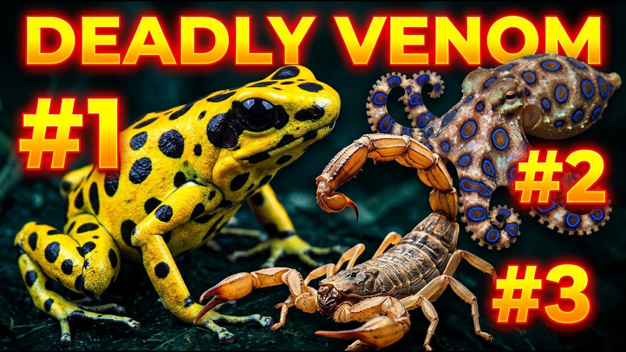 30 Most Venomous Animals In The World - YouTube
