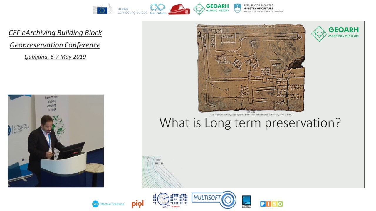 Long-Term Preservation Formats for Geospatial Data - YouTube