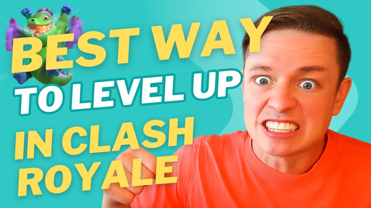 BEST way to level up in CLASH ROYALE?! 4 card evo mode - YouTube