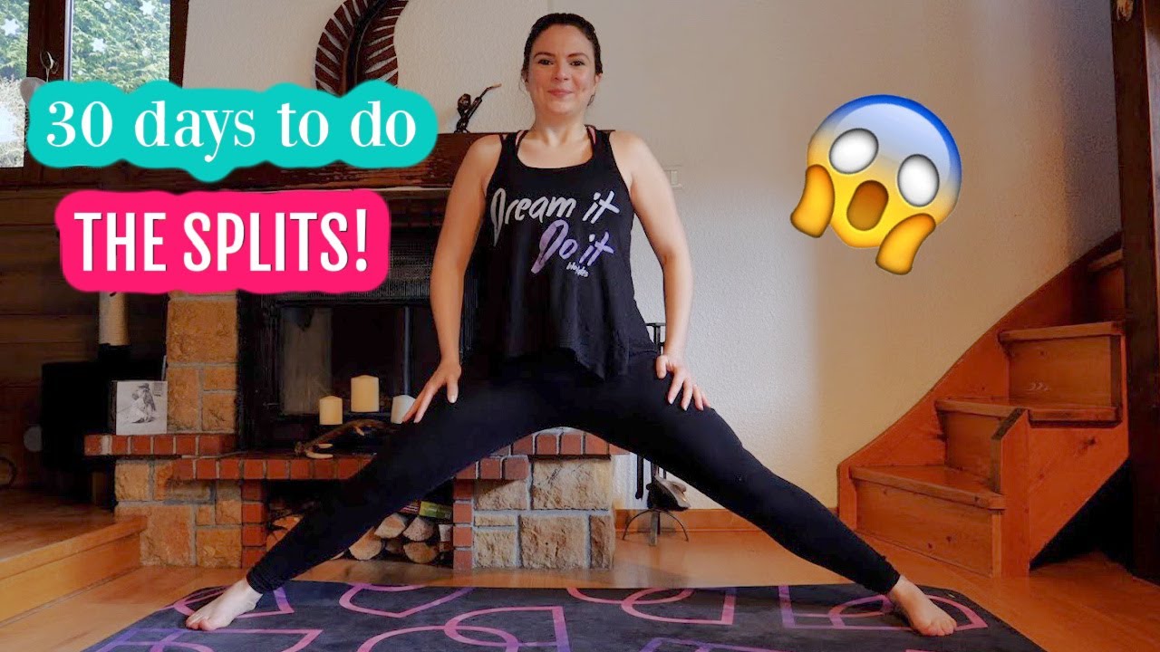 I WORKED ON A SPLITS CHALLENGE FOR 30 DAYS - this is what happened ...