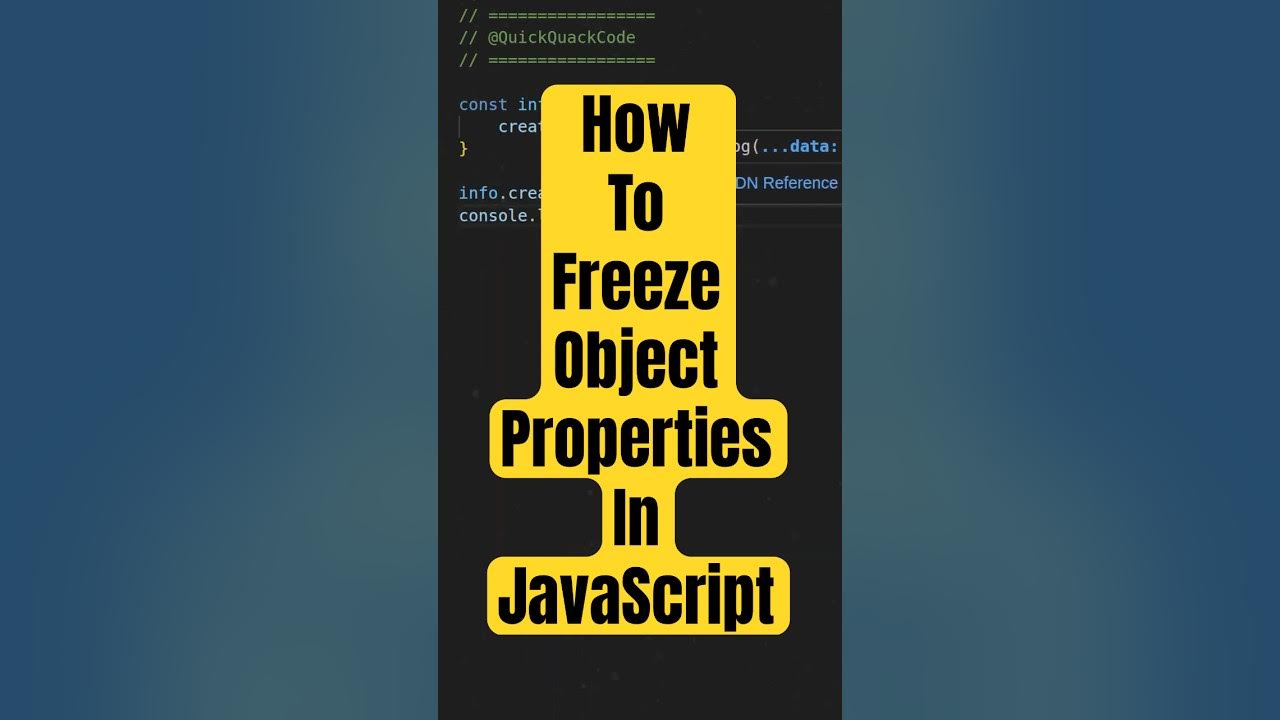 const objects are mutable in JavaScript #programming #coding #typescript #javascript #shorts ...