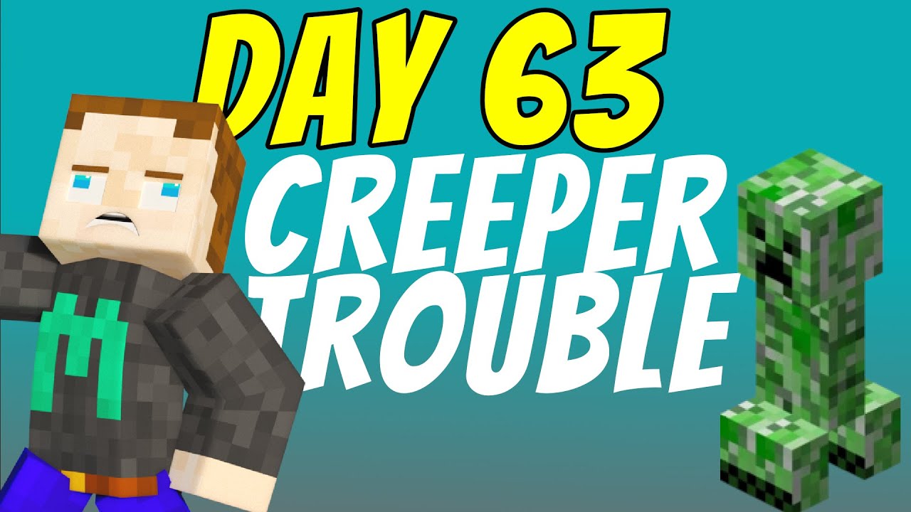 creeper trouble whilst getting building done - YouTube