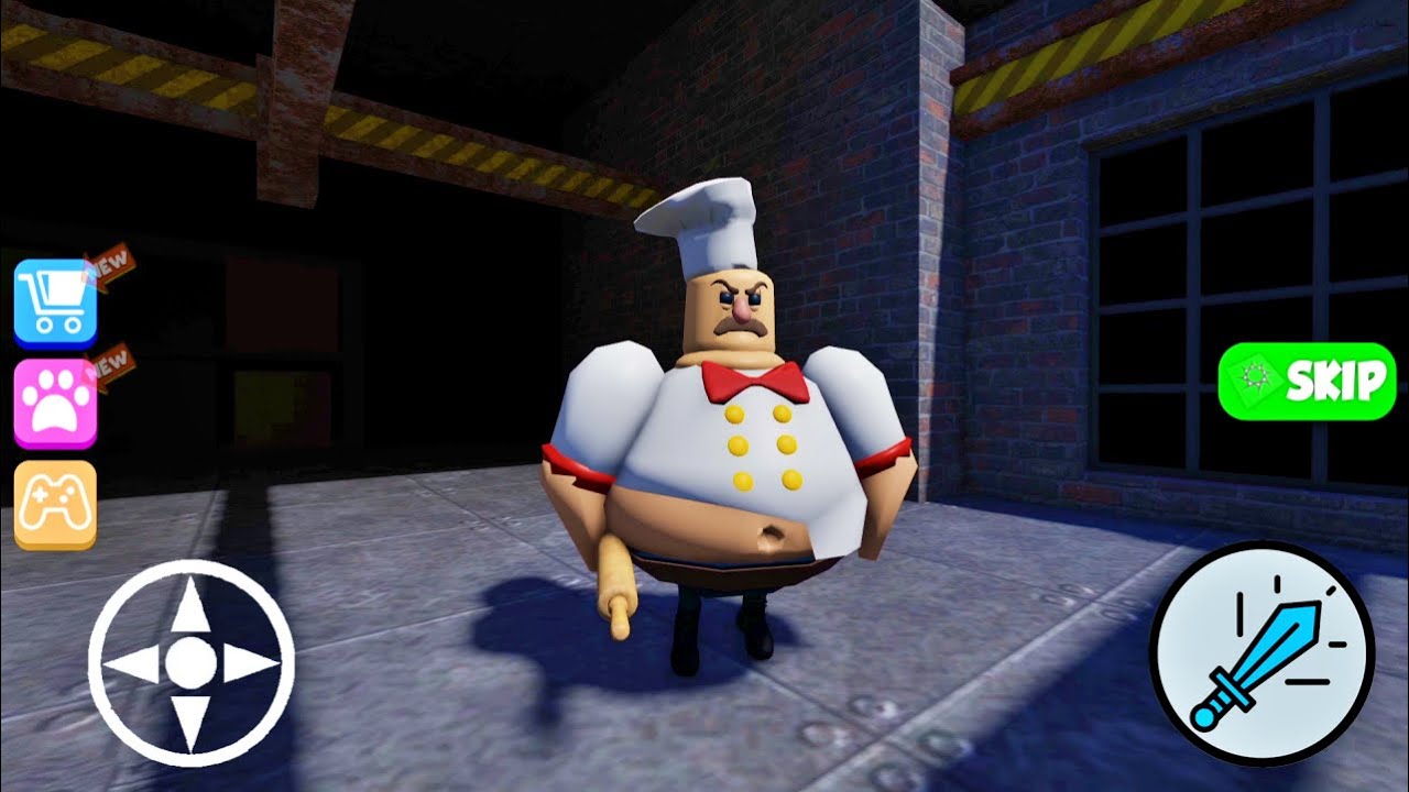 GARRY'S BAKERY RUN! (NEW OBBY) ALL JUMPSCARES FULL GAMEPLAY | ROBLOX ...