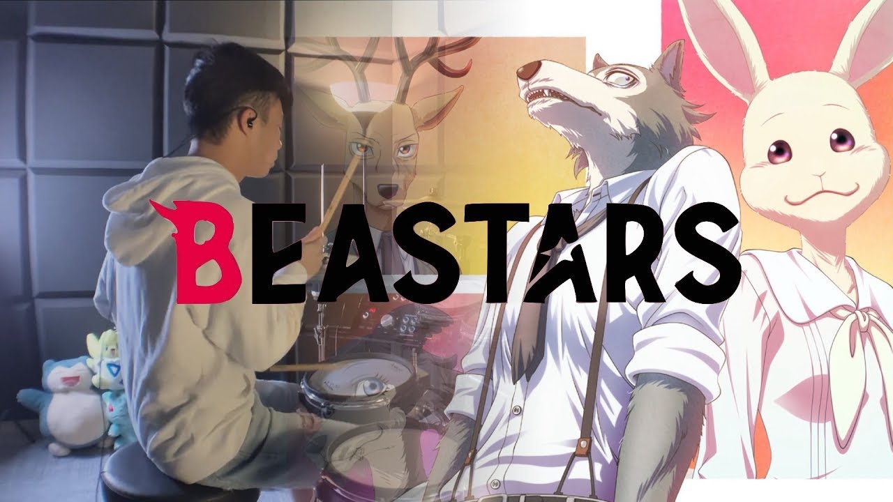 BEASTARS OP FULL - ALI 【Wild Side】(ビースターズ OP フル) - Drum Cover/を叩いてみた - YouTube