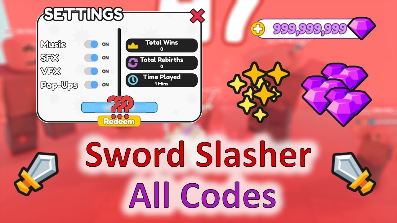 Sword Slasher All Codes! Try Now! - YouTube