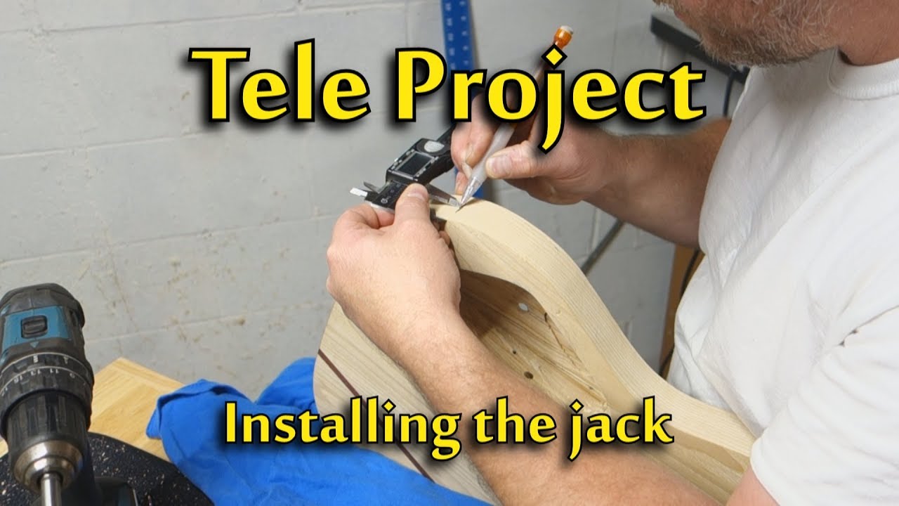 Tele Project | Installing the Jack - YouTube