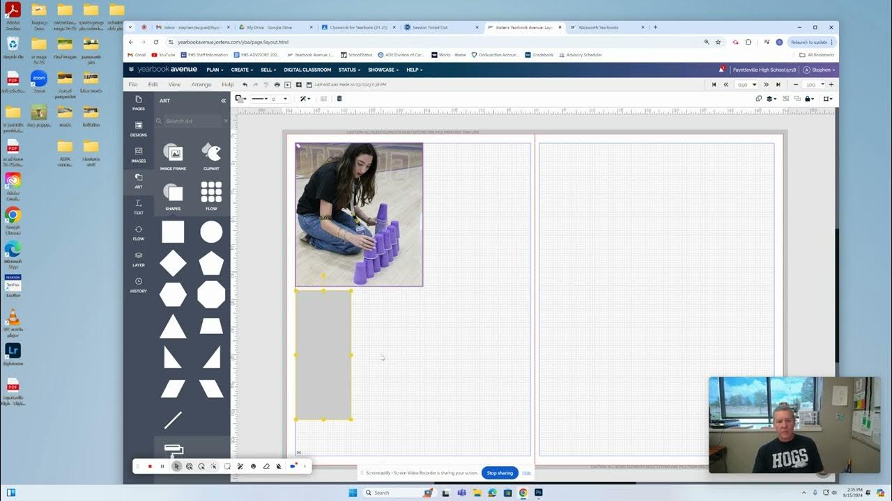 Basic Jostens Design tools September 15, 2024 2:44 PM - YouTube