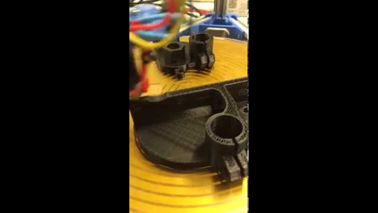 Extreme 3D Delta Printer speed test - YouTube