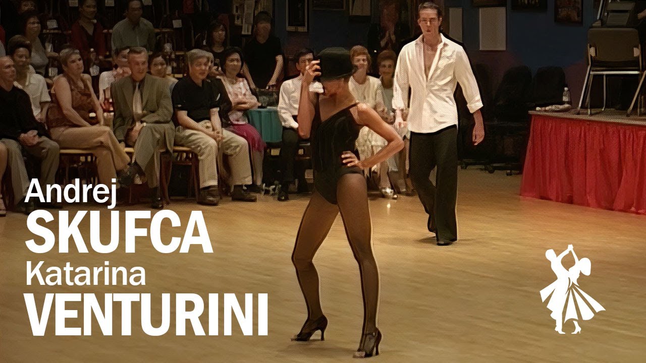 Andrej Skufca and Katarina Venturini showcase 2003 - YouTube