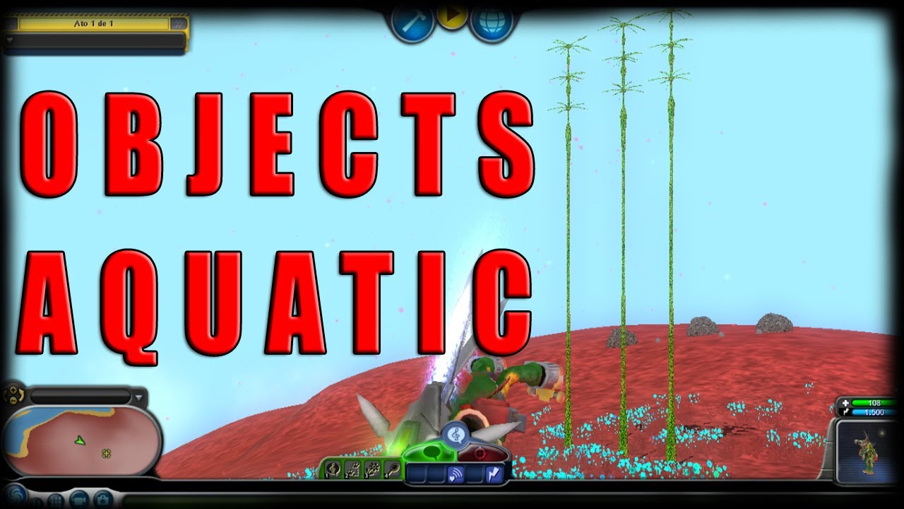 Spore - Mod Adventure Aquatic Objects - YouTube