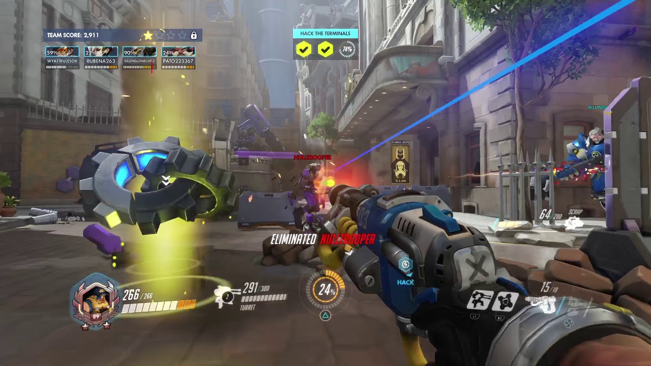 Overwatch: Origins Edition: Uprising and lockout elimination with Ruben ...