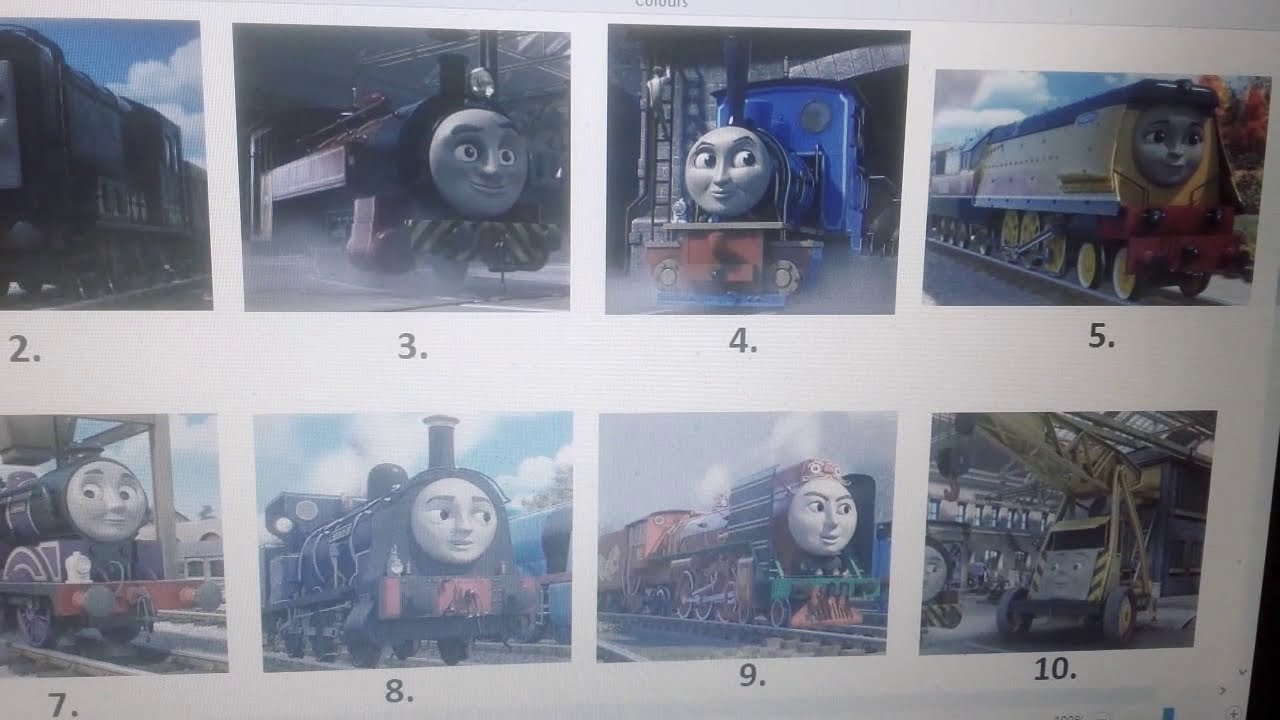 Top 10 Thomas & Friends CGI Characters - YouTube