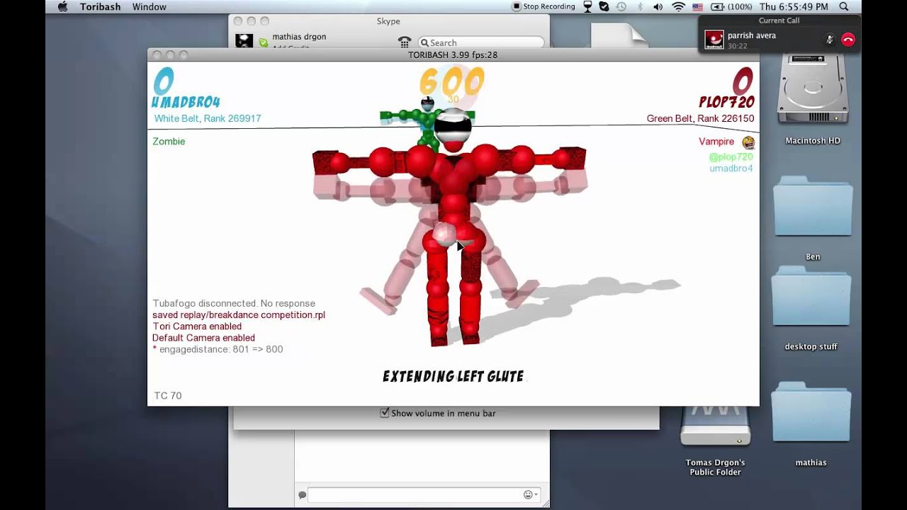 Toribash One Hand Hop Tutorial - YouTube