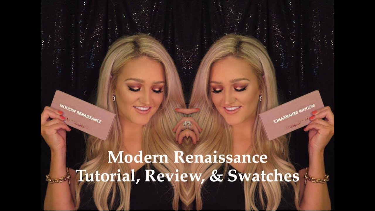 ABH Modern Renaissance Palette Tutorial, Review, and Swatches - YouTube