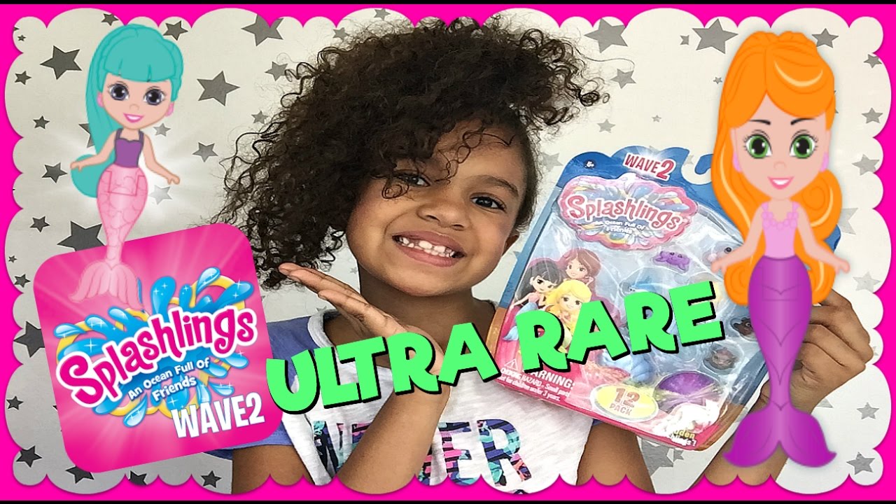 NEW Splashlings ULTRA RARE Color Changing Mermaids Blind Bags Opening ...