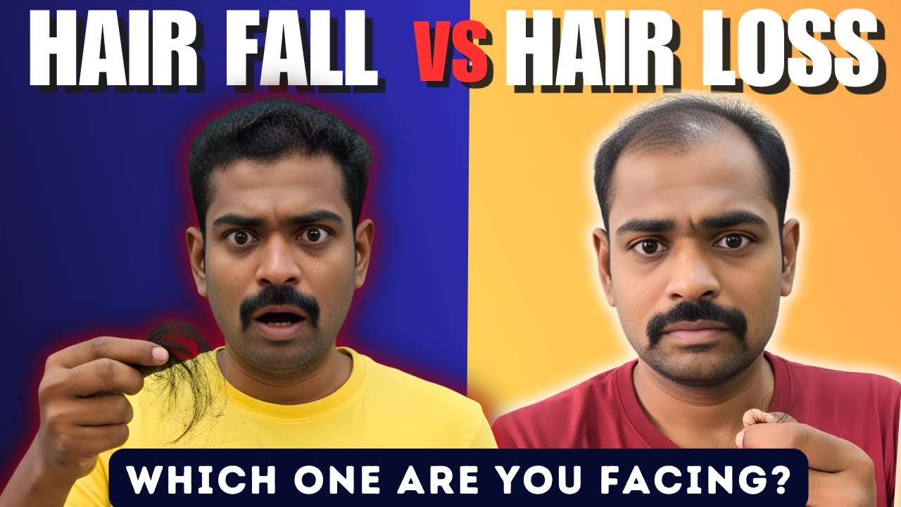 Hair Fall vs Hair Loss | Can You REALLY Grow Hair Naturally with Home ...