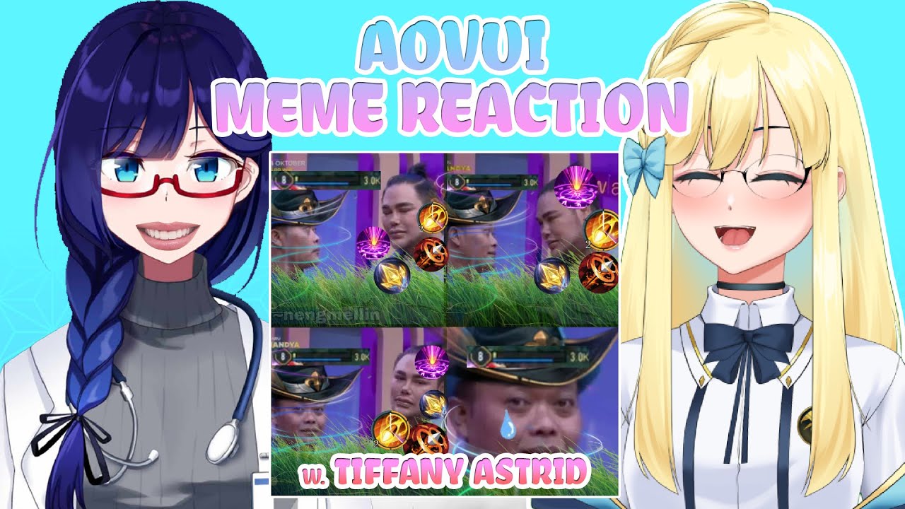 【REACT MEME AOV】 REINA & @Tiffany-Astrid REACT MEME ARENA OF VALOR ...
