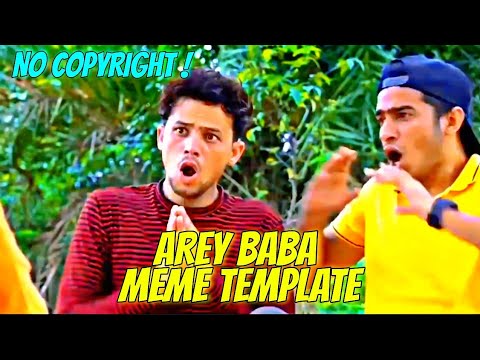 arey baba meme template | no copyright | round2hell | memes copyright ...