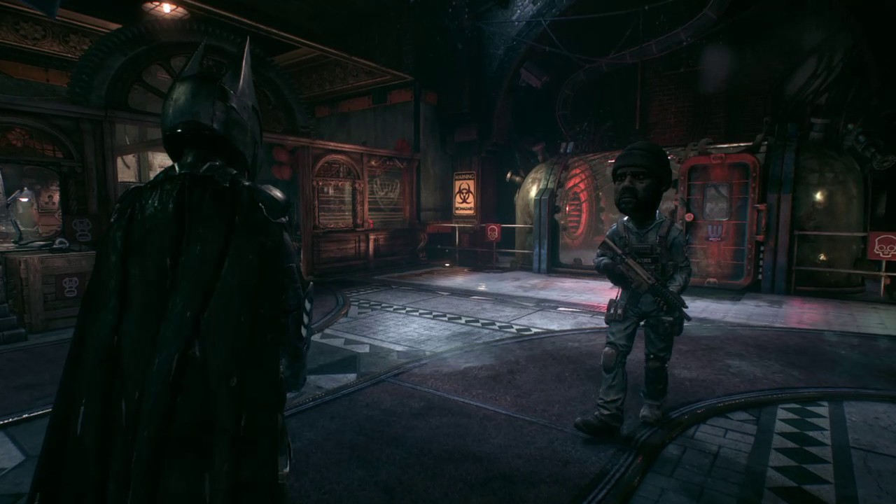 All Big Head Villains Captured (Batman: Arkham Knight) - YouTube